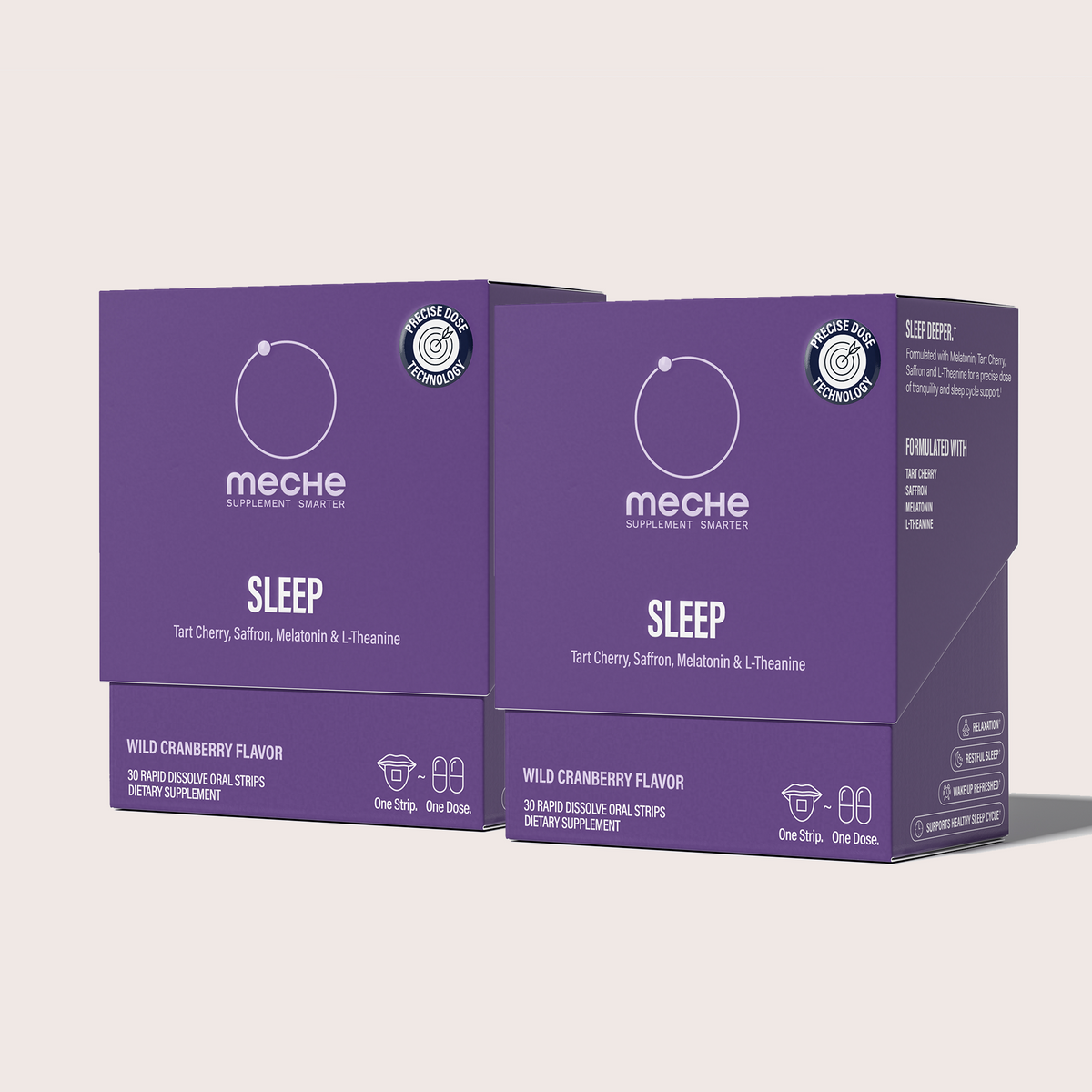 Sleep Rapid Dissolve Strips (30ct) · Meche Wellness